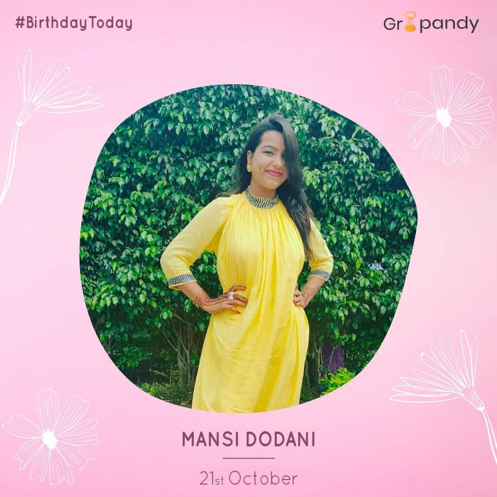 Meet Mansi Dodani : An Interior designer, born and brought up in Raipur